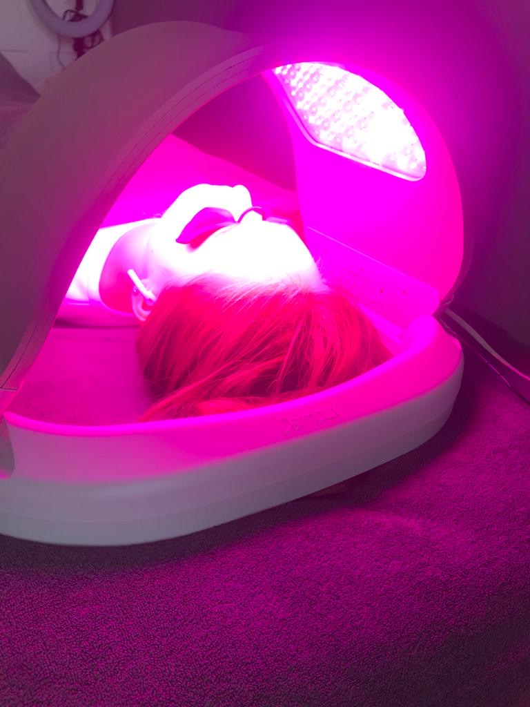 Dermalux LED light therapy | Charlotte Rye